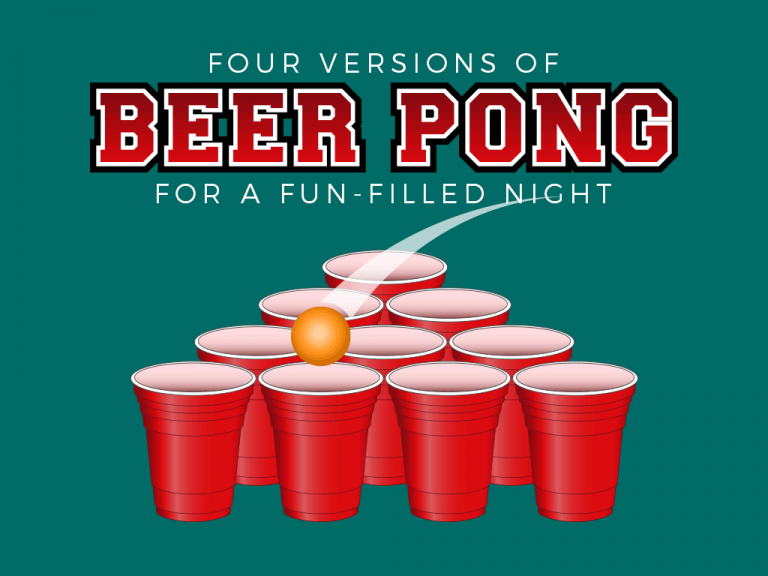 4 Versions of Beer Pong For A Fun-filled Night - MixArena